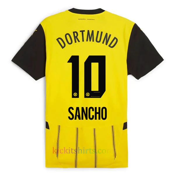 Buy #10 Sancho Borussia Dortmund Home Shirt 2024/25 Stadium Edition ...