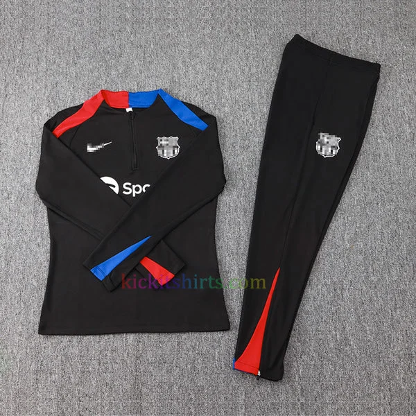 Buy Barcelona Black Training Kit 2024/25 Full Sleeves- | Cheap Football ...