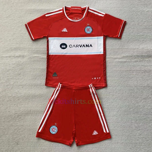 Buy Chicago Fire Home Kit Kids 2024/25- | Cheap Football Shirts
