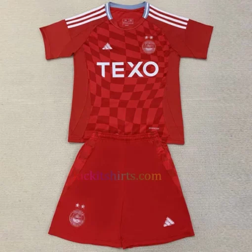 Buy Aberdeen Home Kit Kids 2024-25- | Cheap Football Shirts
