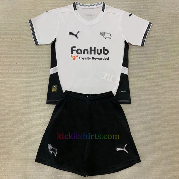 Buy Derby County Home Kit Kids 2024/25 | Cheap Football Shirts