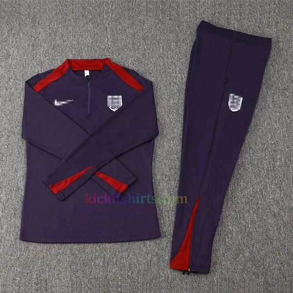 Buy England Training Kit 2024 Full Sleeves Purple- | Cheap Football Shirts