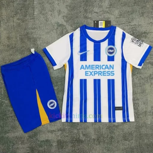 Buy Brighton Home Kit Kids 2024/25- | Cheap Football Shirts