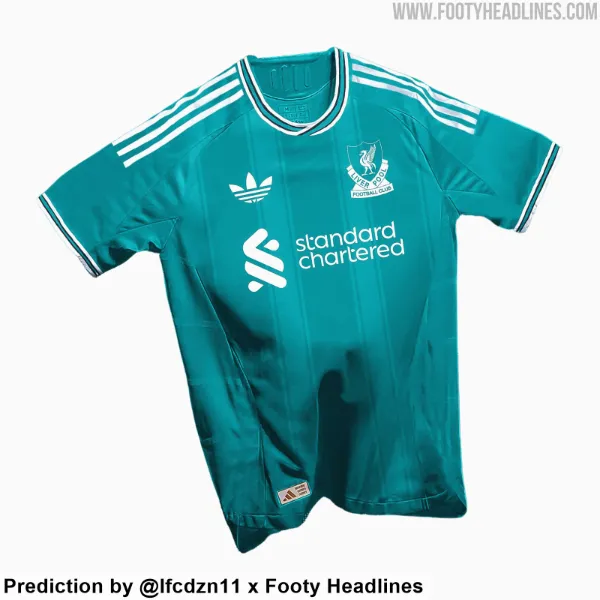 Adidas will design three unique Liverpool badges for 2025–26 shirts ...