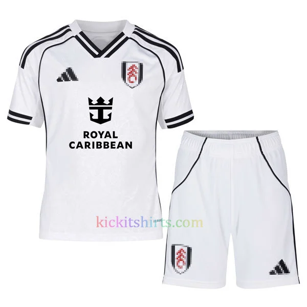 Fulham Home Kit Kids 2025/26 | Cheap Football Shirts