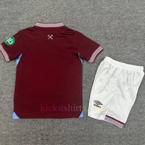 West Ham United Home Kit Kids 2025/26 | Cheap Football Shirts