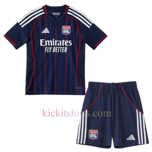 Olympique Lyon Away Kit Kids 2025/26 | Cheap Football Shirts