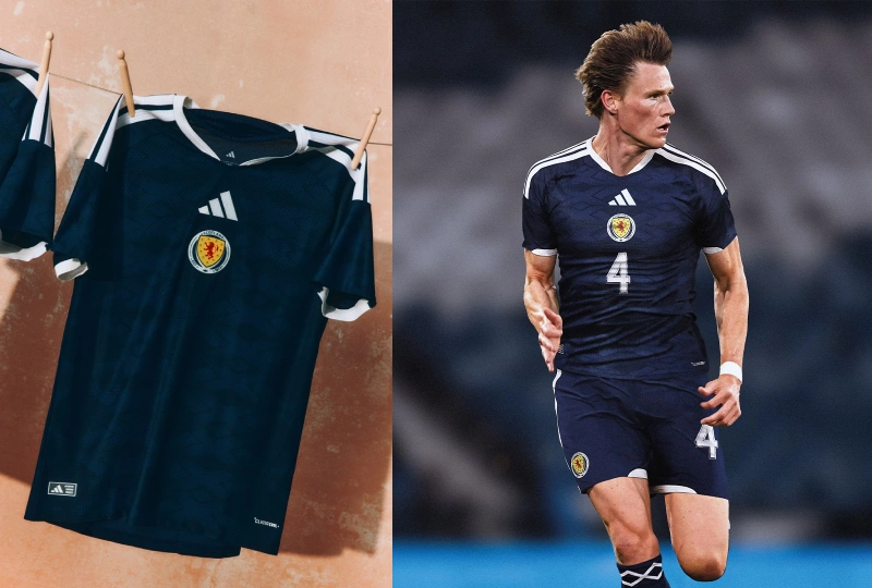 Scotland 2026 Home Kit Released – Saltire-Inspired Design | Cheap ...
